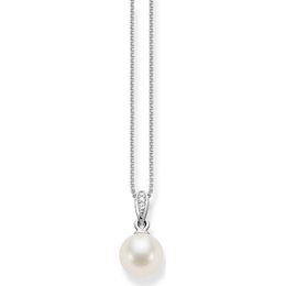 Thomas Sabo Kette Damen Gr&ouml;&szlig;e One Size silber / transparent / perlwei&szlig;
