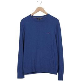 Tommy Hilfiger Pullover Herren Gr&ouml;&szlig;e L Second Hand blau