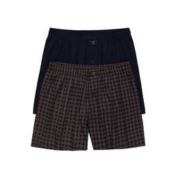 JP1880 Boxer shorts male Blue, Brown size XL