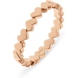 Esprit Ring Damen Gr&ouml;&szlig;e 50 rosegold