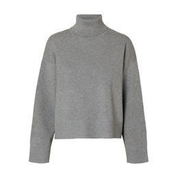 Selected Pullover 'Kamma' Damen Gr&ouml;&szlig;e S graumeliert