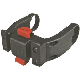 Lenkeradapter Klickfix "0211EBL", schwarz (schwarz, rot), Ger&auml;tehalterungen