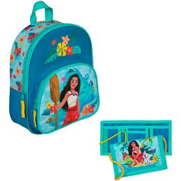 Kinderrucksack Undercover "Vaiana", Kinder, Gr. B/H/T: 25,5cm x 30,5cm x 10cm, vaiana, Polyester, Rucks&auml;cke, inklusive Geldbeutel