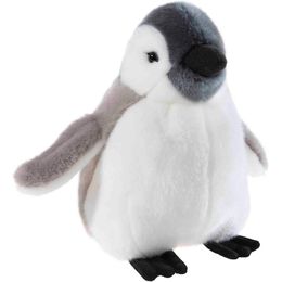 Kuscheltier Heunec "Misanimo, Pinguinbaby mittel, 20 cm", grau (wei&szlig;, grau), Pl&uuml;schfiguren, KinderH:20cm, Kuscheltier, H:20cm