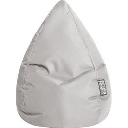 Sitzsack MAGMA HEIMTEX "BeanBag BRAVA XL", grau, B:110cm, Bezug: 100% Polyester, Sitzs&auml;cke, Sitzsack