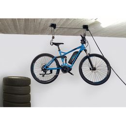 FISCHER BIKE Fahrradlift FISCHER FAHRRAD "Fahrradlift Tragkraft 57kg ProfiPlus", schwarz, Fahrradhalterungen, 155 x 285 x 115mm, 2,7 kg, Stahl