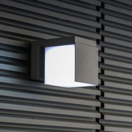 Lutec Cuba Wandleuchte, LED, quadratisch, 1-flammig, 5193814118,