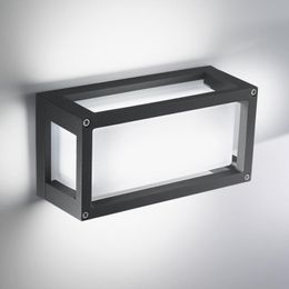Ailati Lights by Zafferano Home Wandleuchte, E27, rechteckig, LL0250G3,
