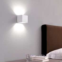 Icone Luce Cub&ograve; Wand-/Deckenleuchte, LED, CUBO-15BI,
