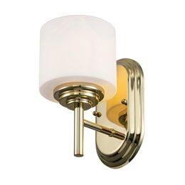 Elstead Lighting Malibu Wandleuchte, G9, FE-MALIBU1-BATH-PB,