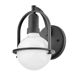 Elstead Lighting Somerset Wandleuchte, E27, QN-SOMERSET1-BK,