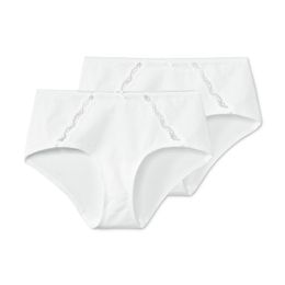 Tchibo - 2 Pantys - Damen - Gr. M - wei&szlig;
