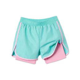 Tchibo - Laufshorts aus recyceltem Material - M&auml;dchen - Gr. 170/176 - t&uuml;rkis