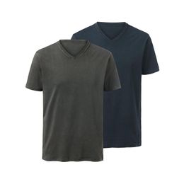 2 EarthColors T-Shirts - Herren - Gr. XL - braun