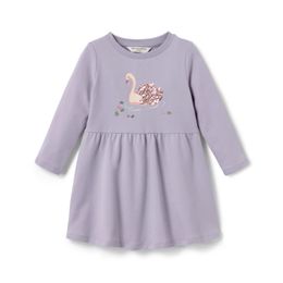 Tchibo - Kinder-Sweatkleid - M&auml;dchen - Gr. 98/104 - lila