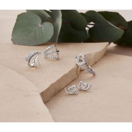 Tchibo - 925 Silber Ring Herz - Damen - Gr. 18 - silber