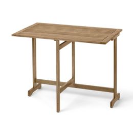 Tchibo - Klappbarer Balkontisch &raquo;Lenja&laquo; - 100x60x75,5cm - braun - Akazienholz / Polypropylen