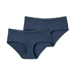 Tchibo - 2 Pantys - Damen - Gr. XL - blau