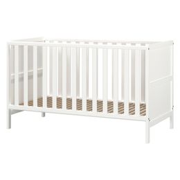 Tchibo - Alkmaar Kinderbett - 145x76x86cm - wei&szlig; - Holz