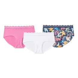 Tchibo - 3 Magic-Cut-Pantys - Damen - Gr. S - dunkelblau