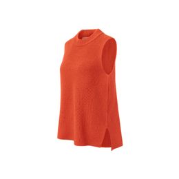 Tchibo - Strick-Pullunder - Damen - Gr. S - orange