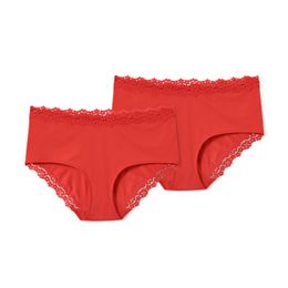 Tchibo - 2 Pantys - Damen - Gr. L - orange