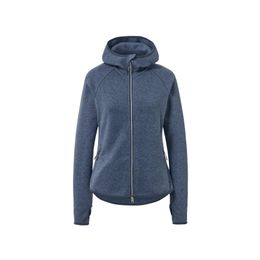 Tchibo - Strickfleece-Jacke - Damen - Gr. M - blau