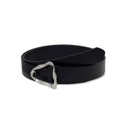 Tchibo - Lederg&uuml;rtel - Damen - Gr. 95 - silber