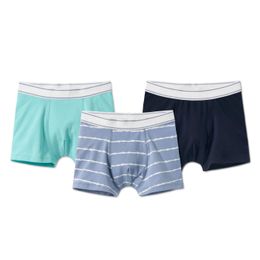Tchibo - 3 Jungen-Slipboxer - Jungen - Gr. 158/164 - dunkelblau/print
