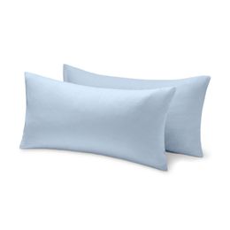 Tchibo - 2 Jersey-Kopfkissenbez&uuml;ge - blau
