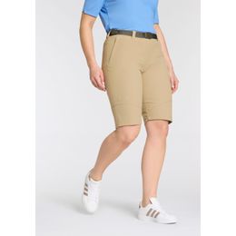 Maier Sports sheego Gro&szlig;e Gr&ouml;&szlig;en Bermudas, beige, Gr&ouml;&szlig;e 44 - Damen