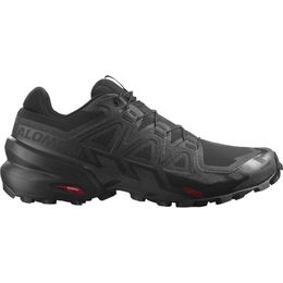 Salomon Speedcross 6 - breit (2E) Schuhe Herren schwarz 41.3