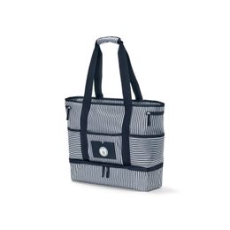 Tchibo - Strandtasche - dunkelblau