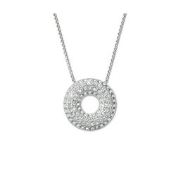 Tchibo - Kette Sparkle Donut - silber