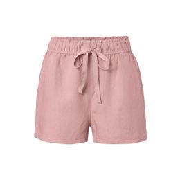Tchibo - Leinen-Shorts - Damen - Gr. 36 - ros&eacute;
