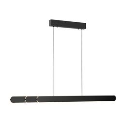 Paul Neuhaus LED-Pendelleuchte &raquo;Adriana Round&laquo; - 160x5,5x60cm - schwarz - Eisen / Polystyrol