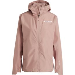 Adidas MULTI 2.5L Hardshelljacke Damen - Gr&ouml;&szlig;e S - rot