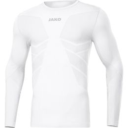 Jako Comfort 2.0 Funktionsshirt Kinder - Gr&ouml;&szlig;e 128 - wei&szlig;