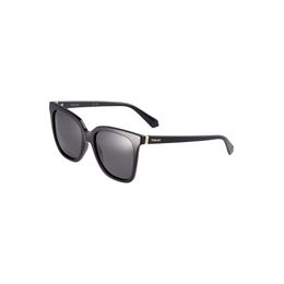 Polaroid Sonnenbrille Herren Gr&ouml;&szlig;e 55 gold / schwarz / transparent