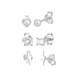 Elli Schmuckset Damen Gr&ouml;&szlig;e One Size silber