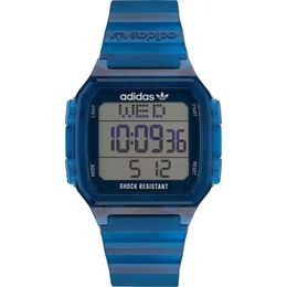 adidas originals Digitaluhr Damen Gr&ouml;&szlig;e One Size blau