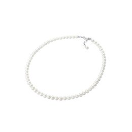 Elli Kette Damen Gr&ouml;&szlig;e 42 silber / perlwei&szlig;