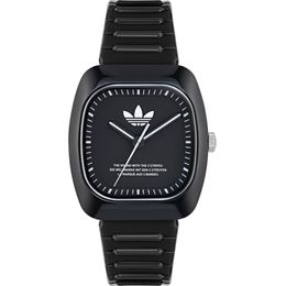 adidas originals Analoguhr Damen Gr&ouml;&szlig;e One Size schwarz / wei&szlig;