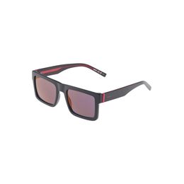 Hugo Sonnenbrille Herren Gr&ouml;&szlig;e 55 mauve / rot / schwarz