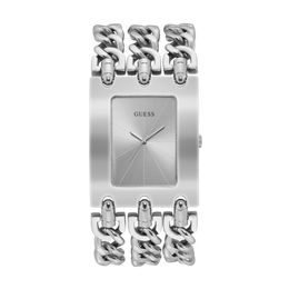 Guess Uhr 'Heavy Metal' Damen Gr&ouml;&szlig;e One Size silber