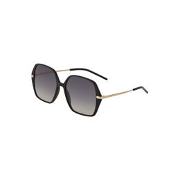 BOSS Sonnenbrille Herren Gr&ouml;&szlig;e 57 gold / schwarz