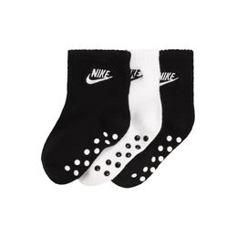 Nike Sportswear Socken 'Core Futura' M&auml;dchen Gr&ouml;&szlig;e 13/18 schwarz / wei&szlig;