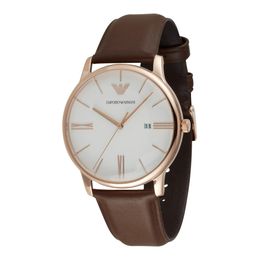 Emporio Armani Uhr Herren Gr&ouml;&szlig;e One Size braun / ros&eacute; / wei&szlig;