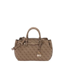 Guess Handtasche 'KATYA GIRLFRIEND SATCHEL' Damen Gr&ouml;&szlig;e One Size camel / brokat