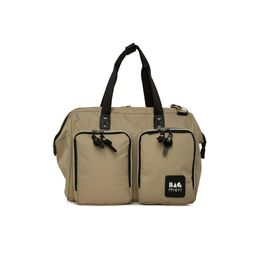 Bagmori Wickeltasche Gr&ouml;&szlig;e OneSize dunkelbeige / schwarz / wei&szlig;
